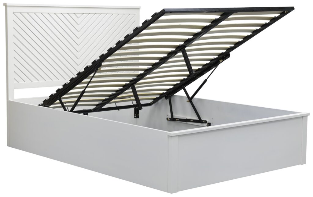 Painted Chevron Ottoman Bed - Apley Beds